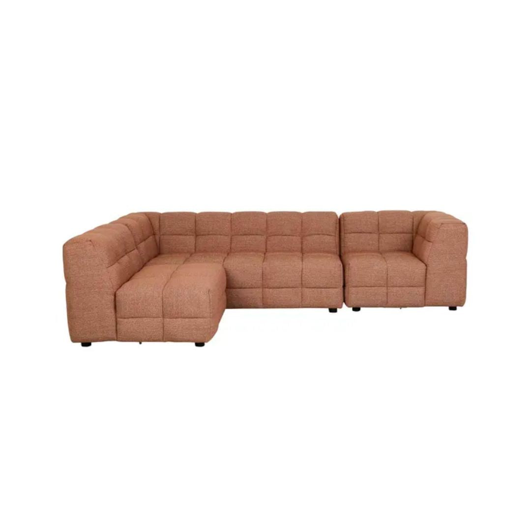 Vittoria Olive Modular Sofa | Rust Speckle – Kira and Kira