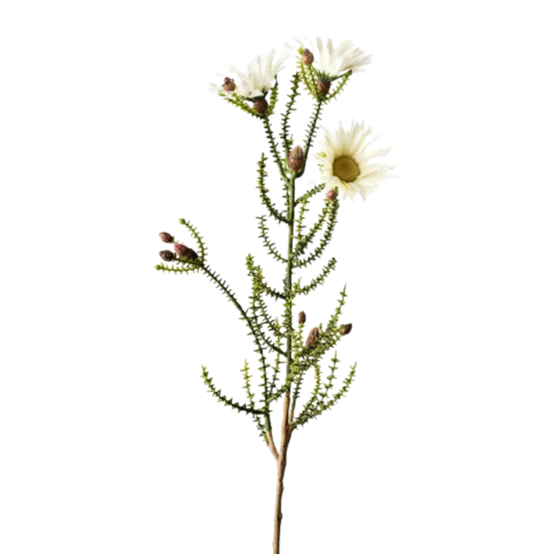 Kaaps Flower Spray | White | 61cm | Floral Interiors – Kira and Kira